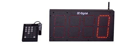 Digital LED Static Number Displays Network RS 232 Wireless