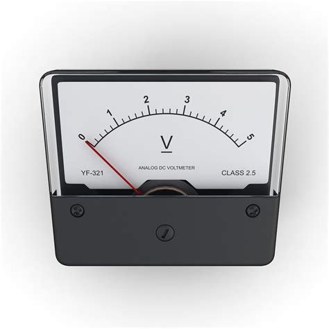 Analog Voltmeters Collection Vol1 3d Model 99 Obj 3ds Fbx Max