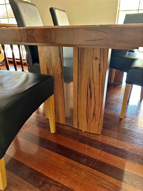 Marri Wooden Dining Table And Matching Buffet Dining Tables Perth