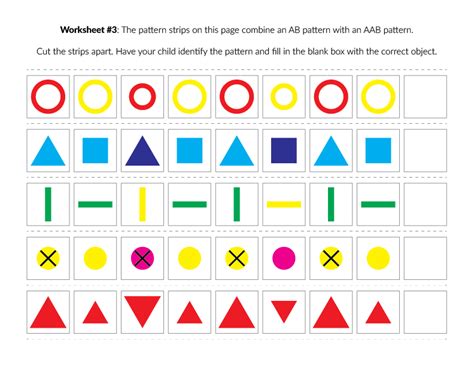 Abab Patterns 3 Worksheet Worksheets Library