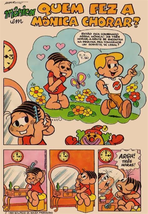 Quem Fez A Mônica Chorar História Completa Rporramauricio