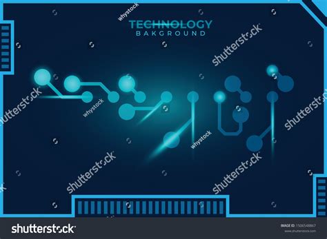 Circuit Board Design Background Vector Illustration Stock Vector Royalty Free 1506548867