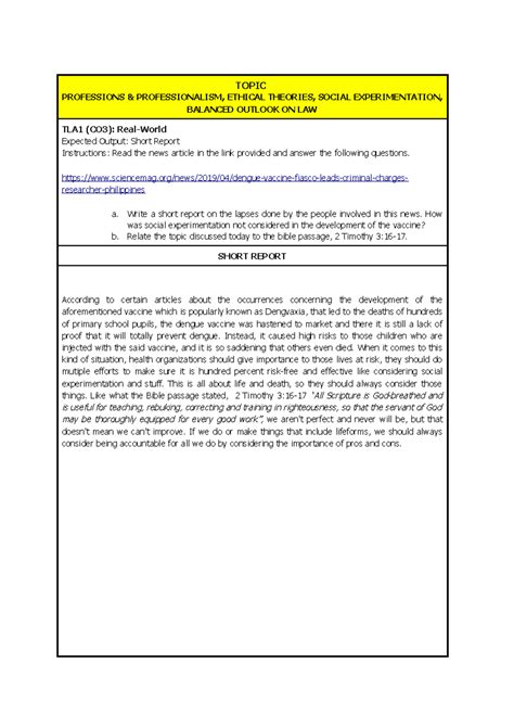 Cpe Laws And Professional Practice Topic Professions And Professionalism Ethical Theories Social