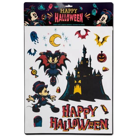 Mickey And Friends Halloween Window Clings Disney Store