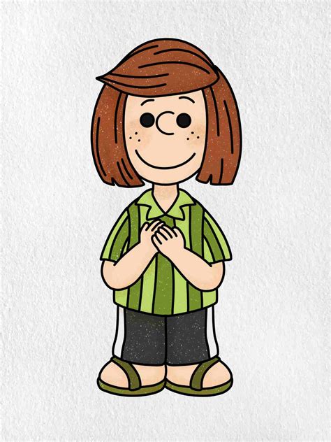 Peppermint Patty Coloring Pages