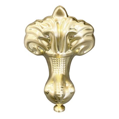 Set Of 4 Brushed Brass Ball And Claw Feet For Roll Top Baths Victorian