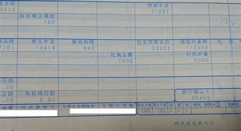 あらたの給料明細【ガチ画像】・年収・ボーナス・評判 みんなの給料明細ガチ画像