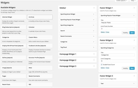 Sparkling Theme Documentation Colorlib