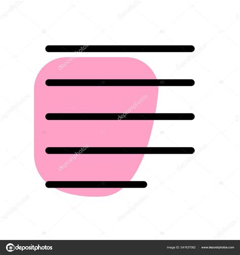 Justify Left Alignment Paragraph Setting Text Layout Position Format