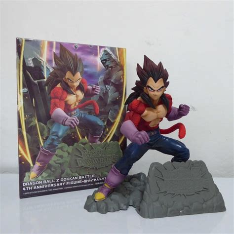 Dragonball Ss4 Vegeta Dokkan Battle 4th Anniversary Pvc Action Figure
