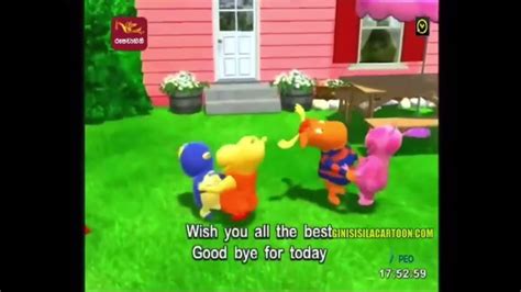 The Backyardigans Ending Song Sinhalese Youtube