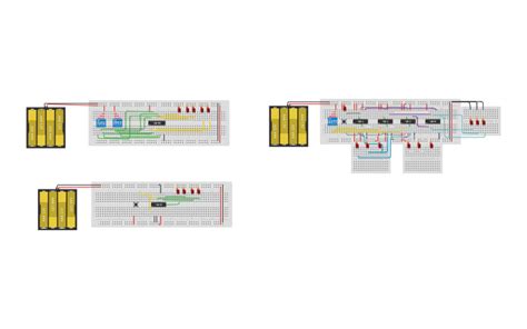 circuit design modul 2 timed tinkercad