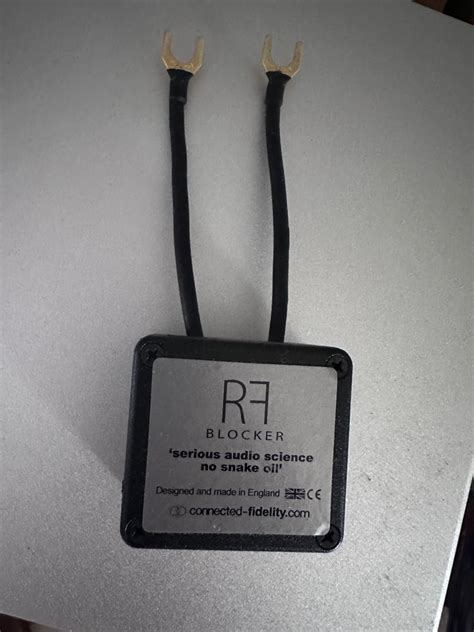 Connected Fidelity Rf Blocker Audio Other Audio Equipment On Carousell
