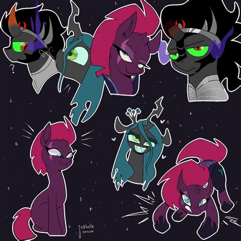 Derpibooru Tempest Shadow Tempest Shadow Queen Chrysalis