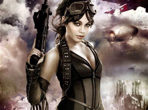 Vanessa Hudgens In Sucker Punch Wallpapers Wallpapers Hd