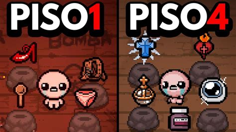 los items suben 1 tier por piso [the binding of isaac] youtube