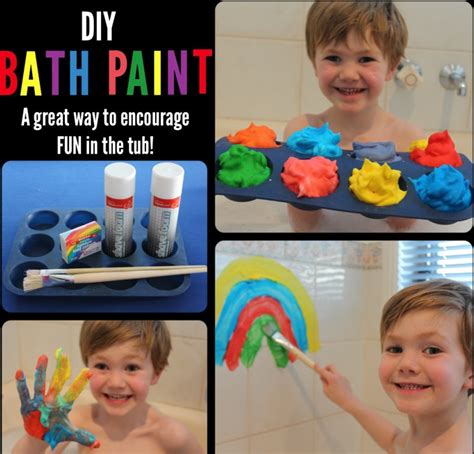 Как сделать детские краски для безопасного рисования в ванной - ЗнайКак.ру