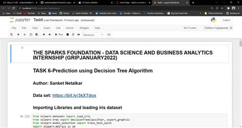 [video] sanket netalkar on linkedin task6 gripjanuary22 datascience
