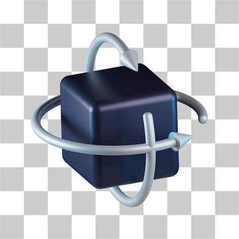 Premium Psd Rotate Tool 3d Icon