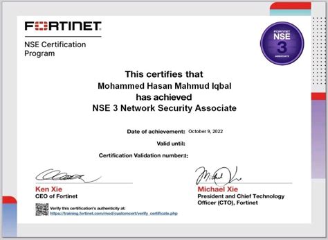 Mohammed Hasan Mahmud Iqbal On Linkedin Fortinet Networksecurity Cybersecurity