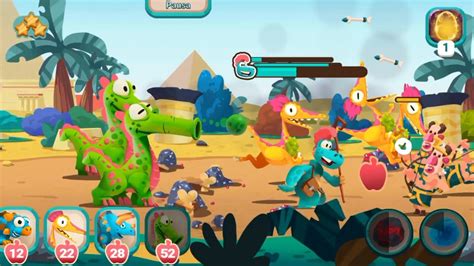 DINO BASH 2 TRAVEL THROUGH TIME LEVEL 4 1 YouTube