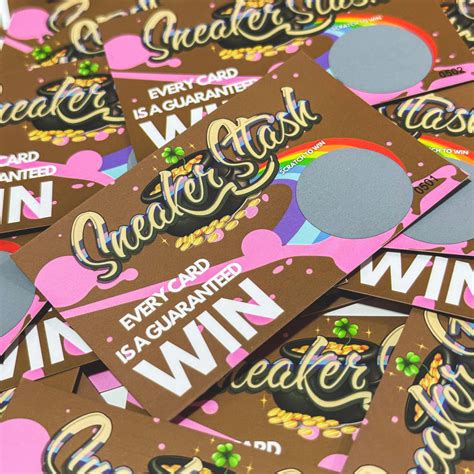 Scratch And Win Card Sneakerstash