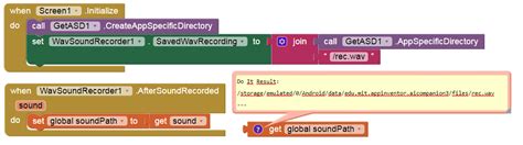 Sound Recorder App Error 703 Unable To Play Mit App Inventor Help Mit App Inventor Community