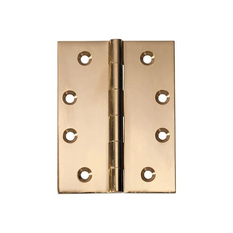 Polished Brass Butt Hinge Fixed Pin Multiple Sizes Artofit