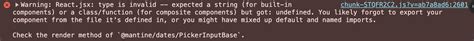 Error While Using Mantinedates `v7160` Datepickerinput · Issue