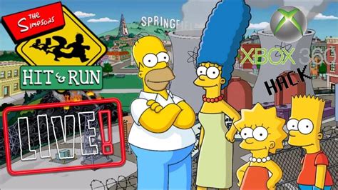 [live RÉtro] The Simpsons Hit And Run Xbox 360 Hack Youtube