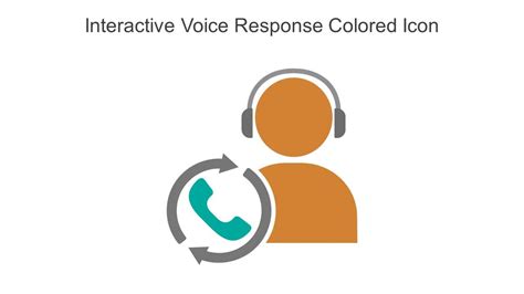 Interactive Voice Response Colored Icon In Powerpoint Pptx Png And Editable Eps Format PPT Slide
