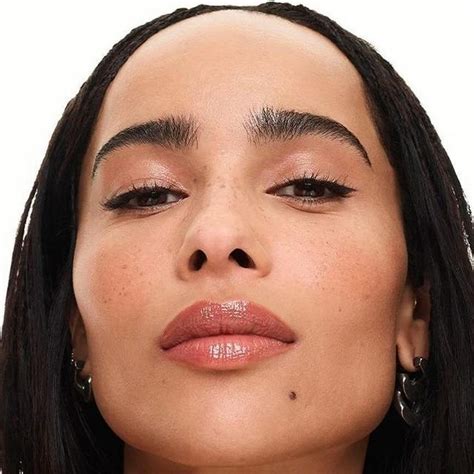 Zoë Isabella Kravitz Source On Instagram Zoë X Yslbeauty 💄 Zoe