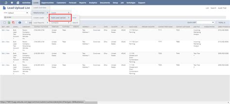 Master Bulk Lead Upload Of NetSuite 2024