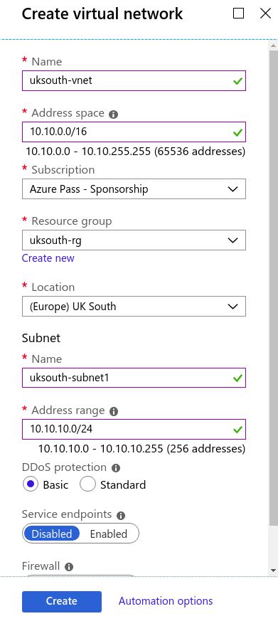 Create Virtual Network Vnet In Azure Portal Expert Network Consultant