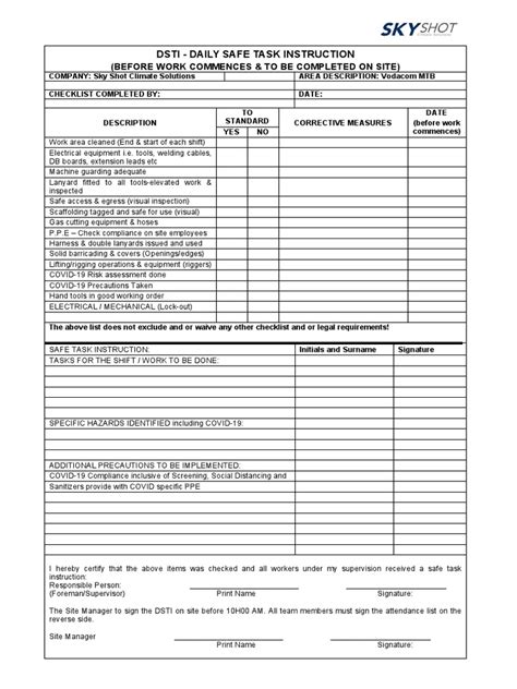Dsti New Pdf Occupational Safety And Health Safety