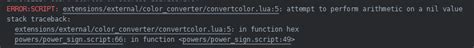 Lua Color Converter The Defoldmine Defold Game Engine Forum