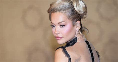 Rita Oras Backless Gown Look Has Everyone Gasping