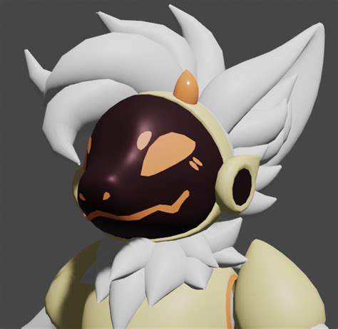 Artistic Fool Protogen Model Wip