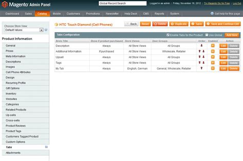 Magento Tabs Extension Magento Product Tabs Magento Easy Tabs Itoris
