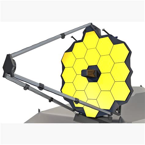 James Webb Space Telescope 3d Model Download Space Probe On
