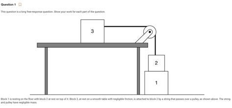 Solved Question 1 This Question Is A Long Free Response Chegg Com