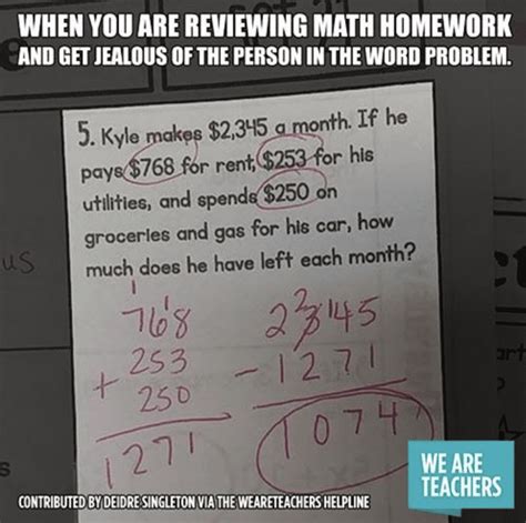 Meme About Word Problems