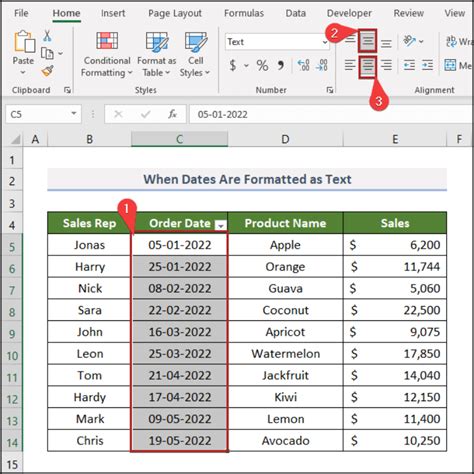 Fixed Excel Date Filter Not Working Exceldemy