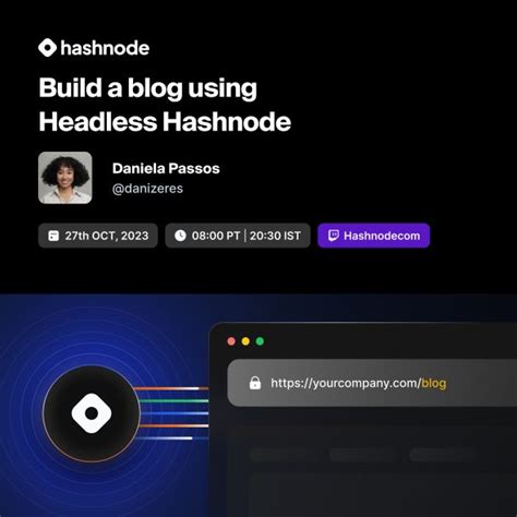 Hashnode On Linkedin 🔴 Live Now Join Danizeres On A Livestream To