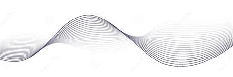 abstract lines background isolated twisted curve lines undulate wave