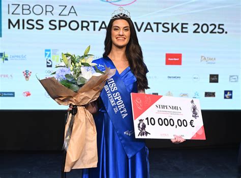 Larisa Bertović Nova Je Miss Sporta Hrvatske Pogledajte Spektakularne Fotografije S Izbora