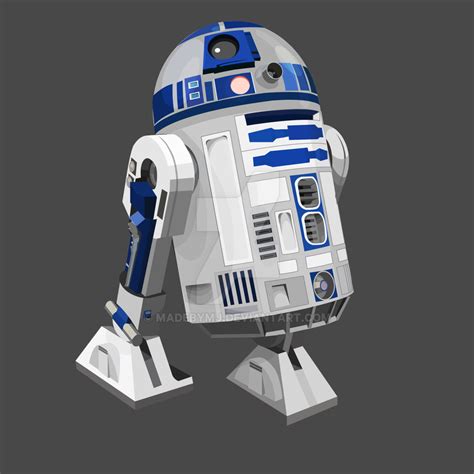 R2 D2 Vector By Madebymj On DeviantArt