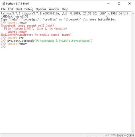 Pyhton：解决已经下载好的包却无法调用，idle无法调用下载好的包，修改pip命令下载到本地包或者下载到anaconda3idle Python已经安装包但仍然报错 Csdn博客