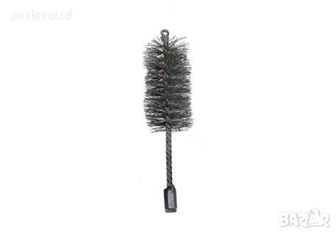 Четка телена с резбови захват за почистване на топлообменник или котел на твърдо гориво в