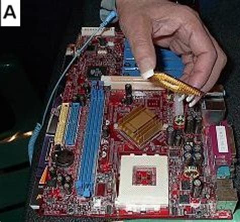 How To Install Computer Processor CPU And Heat Sink Fan Assembly